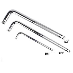 Jual 1pc L Type Socket Bent Bar Extension Double End Non-Slip L-Handle ...