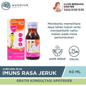 Jual Curcuma Plus Imuns Rasa Jeruk 60 mL - Asupan Penambah Daya Tahan ...