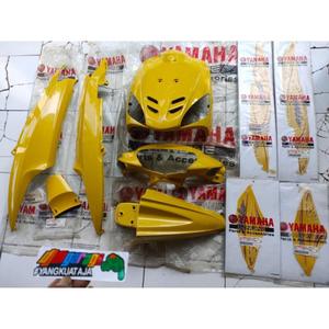 Jual Body Mio Sporty Kuning Original Striping Mio Sporty Kuning ...
