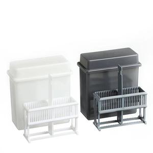 Jual Staining Tray Plastic Slide Staining Tank Set Up To 24 Microscope ...