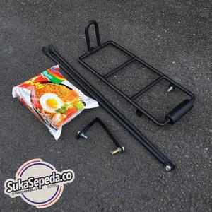 Jual RAK BELAKANG TOURING PANNIER SEPEDA DENGAN DUDUKAN LAMPU CUSTOM ...