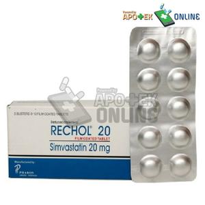 Jual RECHOL 20MG 1 BLISTER 10 TABLET - Kab. Sidoarjo - Apotek Syifa ...