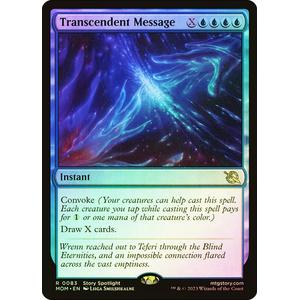 Jual MTG | Transcendent Message | MOM (Foil) - Kota Bandung - The Maple Board Game | Tokopedia