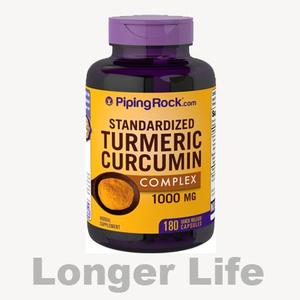 Jual PIPINGROCK Tumeric Curcumin Complex With Black Pepper 1000 Mg 180 ...