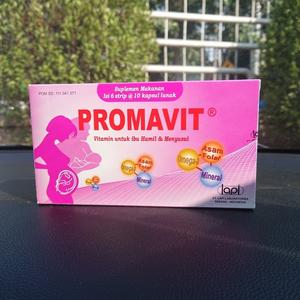 Jual Promavit Vitamin Ibu Hamil Dan Menyusui Perbox 6 Strip 10 Kapsul ...