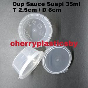Jual cup sambal suapi 35ml mika sambal cup saos - Kota Surabaya ...