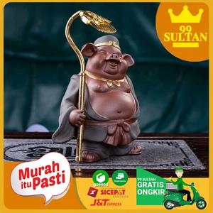 Jual Miniatur Patung Zhu Bajie - Miniatur Patung Chinese Ornamen Klasik ...