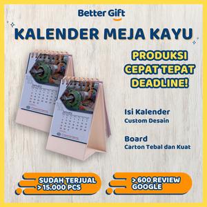 Jual Kalender Meja Custom BTKM MINI - Souvenir Unik/Kalender Duduk 2024 ...