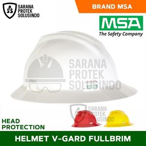 Jual Safety Helmet MSA Full Brim Ori USA Fastrac III Helm Safety Proyek ...