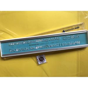 Jual ^ Penggaris huruf, sablon huruf, mall huruf Staedtler - Jakarta ...