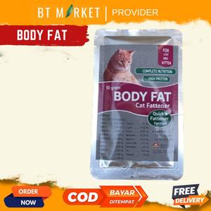 Jual Body Fat Cat 50 gram Penggemuk kucing super cepat bentuk powder ...