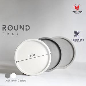 Jual Tray Semen Bulat - Tatakan Pot Semen Bulat - Coaster Semen Unik ...