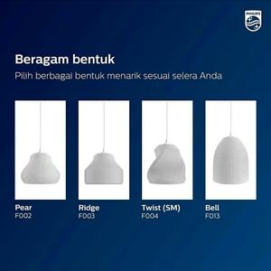 Jual 3D PRINTED LUMINAIRE / TC RD PS E27 F001 BK602 T255 BK / LAMPU ...