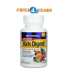 Jual Kids Digest, Chewable Digestive Enzymes, Fruit Punch, 60 Chewable ...