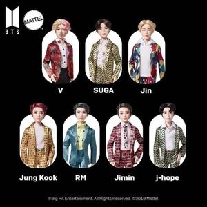 Jual Mattel Barbie Bts Bangtan Sonyeondan Idol Fashion Doll - Cowo Pria ...