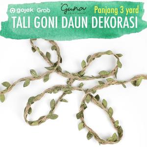 Jual Tali Daun Tali Goni Tali Hiasan Tali Hampers Kerajinan 4 yard - 3 ...