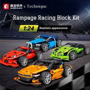 Jual Sembo Block Technique Famous Racing Car 7000-7003 - 7000 - Kota ...