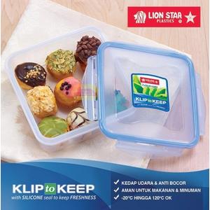 Jual (CARGO) KLIP TO KEEP 2201(850 ML)KP-79 Lion Star Kotak/Lunch Box ...