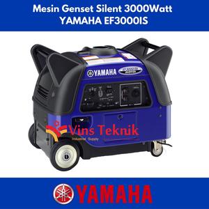 Jual Mesin Genset 3000 watt Yamaha EF 3000 IS Generator Set Inverter ...