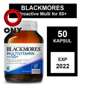 Jual BLACKMORES BLACK MORES PROACTIVE PRO ACTIVE 50+ 50 MULTIVITAMIN ...