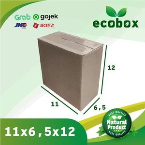 Jual KARDUS BOX uk 11x6,5x12CM Kotak Packaging Corrugated SHEET POLOS ...