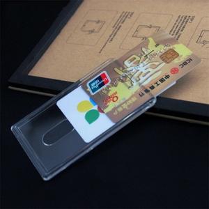 Jual Y Nw Holder Id Card Acrylic Id Card Tempat Kartu Member 2 Muka By ...