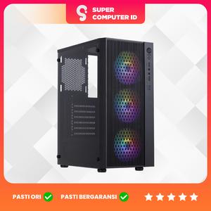 Jual Casing RAPTOR SENTINEL - ATX Gaming Case include 3 FAN RGB - Kab ...
