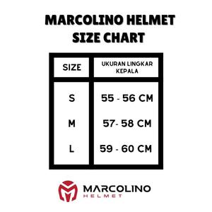 Jual Helm Bogo Retro Marcolino Classic Edition Black Glossy SNI Bubble ...
