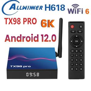 Jual TV BOX Android 2023 TX98 PRO, kotak TV pintar HD 12.0 & 5G Wifi6 ...