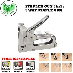 Jual Stapler Gun 3 In 1 Staples Tembak Gun Tracker 3 Way Staples Gun ...