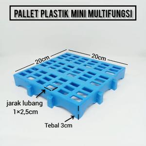 Jual palet plastik mini multifungsi alas tatakan/alas lantai kandang hewan - Kota Surakarta ...