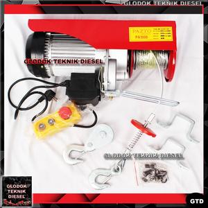 Jual PAZTO Mesin Hoist Electric Katrol Listrik 1000 kg x 20 M Seling ...