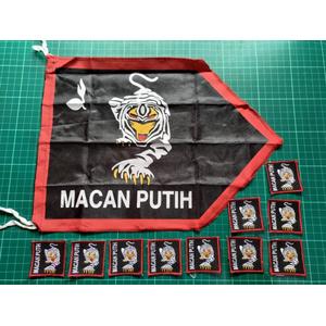 Jual TANDA REGU MACAN PUTIH SET BENDERA PENGGALANG PUTRA PRAMUKA ...