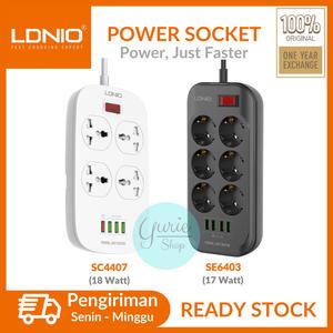 Jual LDNIO Stop Kontak Power Socket Colokan Listrik USB-A QC Fast Charging - Kota Tangerang ...