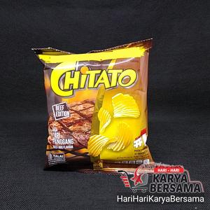 Jual SNACK KERIPIK KENTANG CHITATO BEEF BBQ FLAVOUR 19.5GR - Kota Medan ...