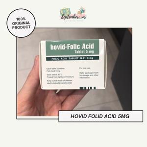 Jual Hovid Folid Acid 5mg 100 tab - Jakarta Selatan - cahya 2 store66 ...