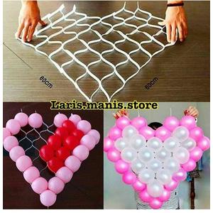 Jual Produk Jaring balon love - jaring balon - jaring - jaring love ...