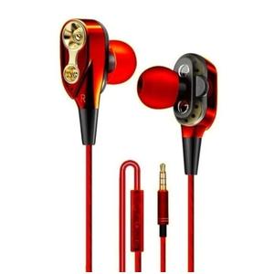 Jual SHOCK SOUND DOBLE UNIT HEADSET HIFI DRIVE IN EAR EARPHONES - Kota ...