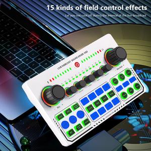 Jual X50 Live Soundcard Sound Card Kartu suara Live Audio Mixer ...