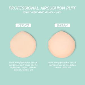 Jual Glamfix Professional Aircushion Puff Isi 2pcs | Glam Fix Beauty ...