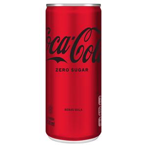 Jual Coca-Cola Zero Sugar Minuman Soda Rasa Kola Bebas Gula Kaleng 250 ...