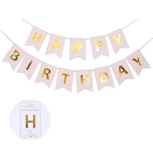 Jual Banner Happy Birthday White Segilima Segi Lima Spanduk Putih ...