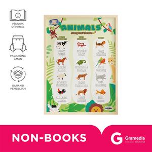 Jual Gramedia Wipe And Clean Poster Animal - Jakarta Barat - Gramedia ...