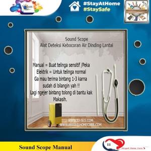 Jual [NEW] SOUND SCOPE ALAT DETEKSI KEBOCORAN AIR PADA DINDING LANTAI ...