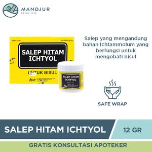 Jual Salep Hitam Ichtyol 12 Gr - Salep Bisul - Jakarta Pusat - Apotek ...