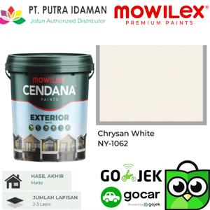 Jual CAT TEMBOK MOWILEX CENDANA EXTERIOR - 25KG CHRYSAN WHITE NY-1062 ...