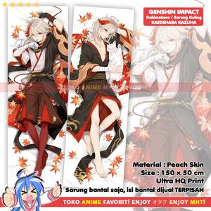 Jual Sarung Bantal Anime Dakimakura Genshin Impact : Kaedehara Kazuha ...