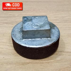 Jual PLUG DOP BESI DRAT LUAR 4 INCH / TUTUP PIPA BESI DRAT LUAR 4 INCH ...