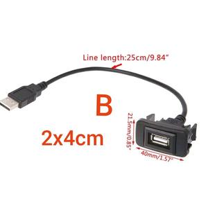 Jual Sambungan Kabel Usb Audio Head Unit Hu Belakang Toyota Port Soket ...