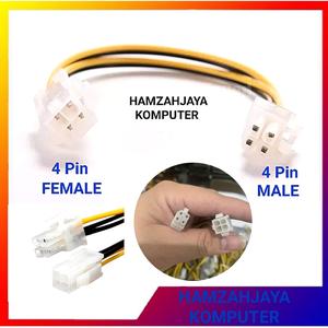 Jual Kabel Extensen Power Mobo 4 Pin Male Female Atx Psu - Kota ...